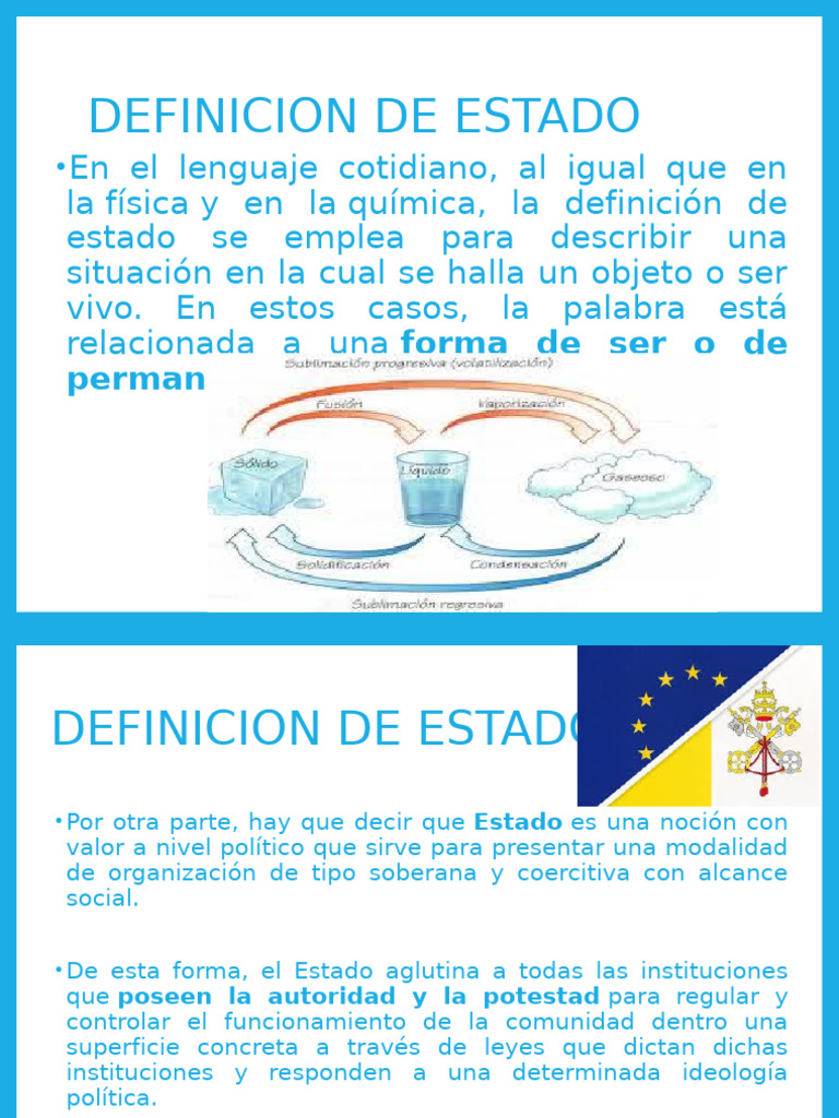 Definicion Del Estado | PDF | Estado (política) | Ciencias Políticas