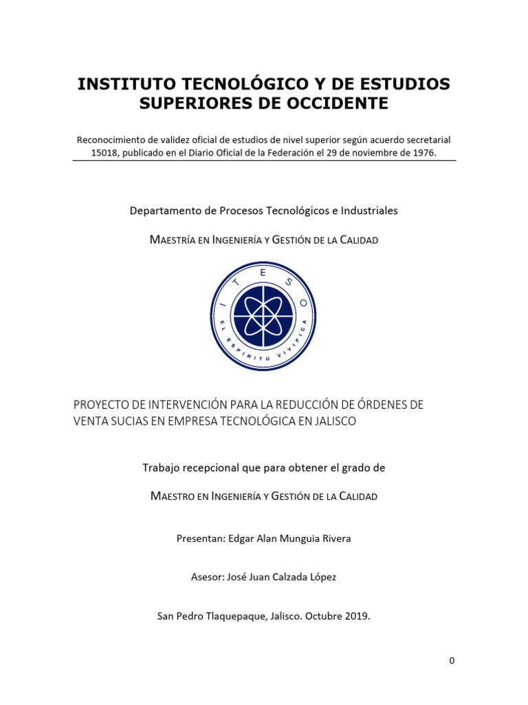 ?UTF-8?Q?TOG Intervenci C3 B3n Edgar Munguia VF | PDF | Lean ...