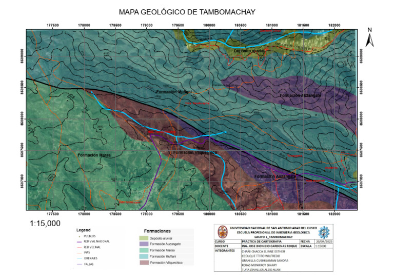 Mapa Geológico | PDF