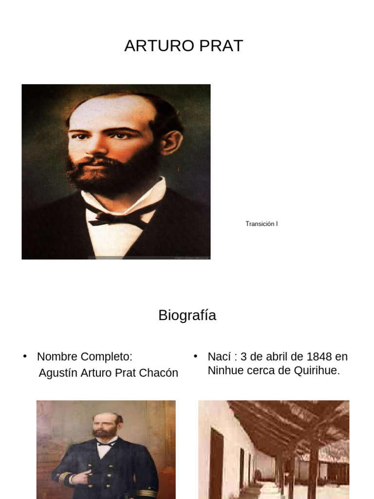 Biografía de Arturo Prat Chacón | PDF