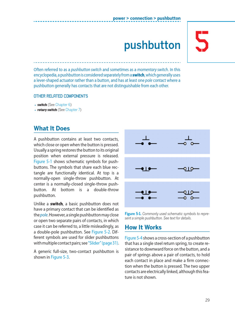05 Push Button Pdf Switch Printed Circuit Board