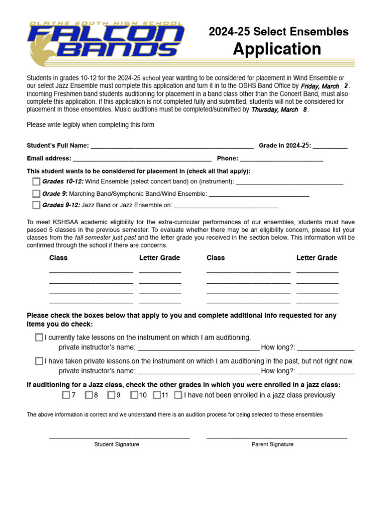 Application: 202 Select Ensembles | PDF