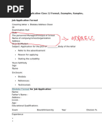 Class 12 Formal Invitation Writing Guide | PDF
