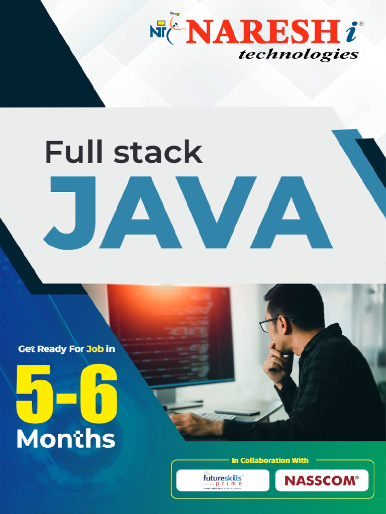 Naresh IT Full Stack Java Online Training Brochure | PDF