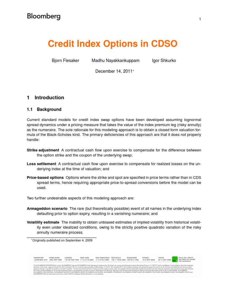 Bloomberg Model | PDF | Greeks (Finance) | Bond Duration