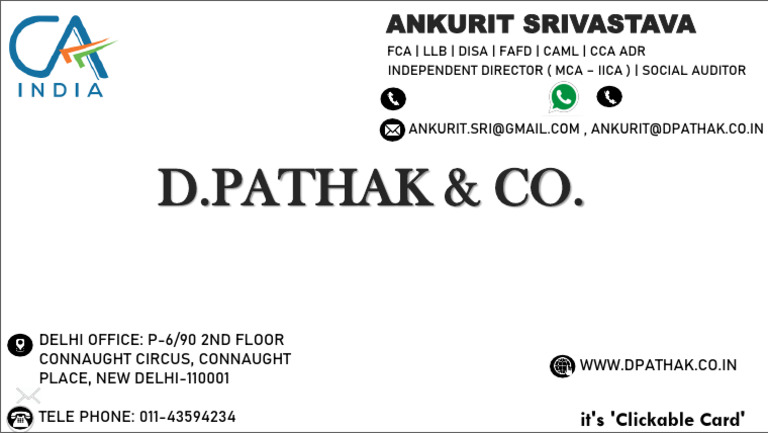 Ankurit Srivastava Digital Card | PDF