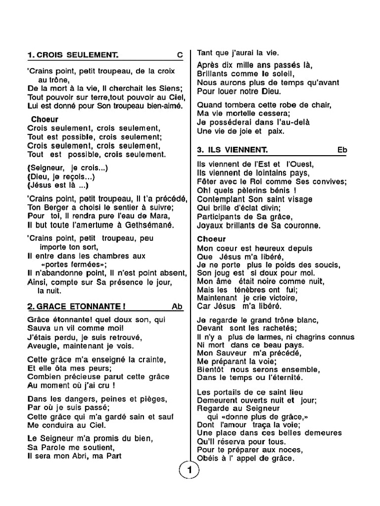 Chant 3 | PDF