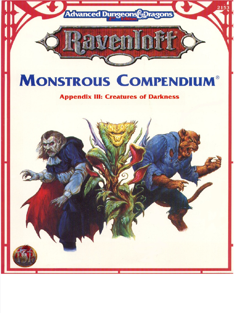 Dokumen - Tips Ravenloft Monstrous Compendium Appendix III | PDF