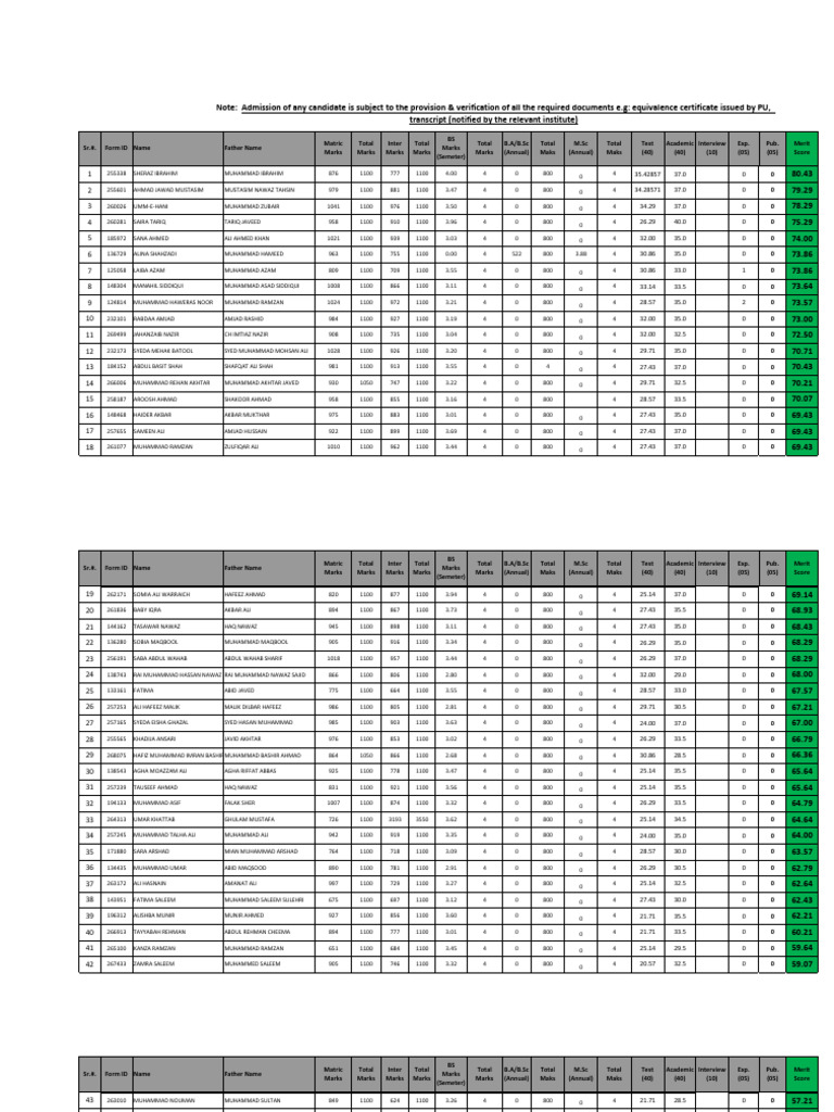 General Merit M.phil AI Fall 2024 | PDF