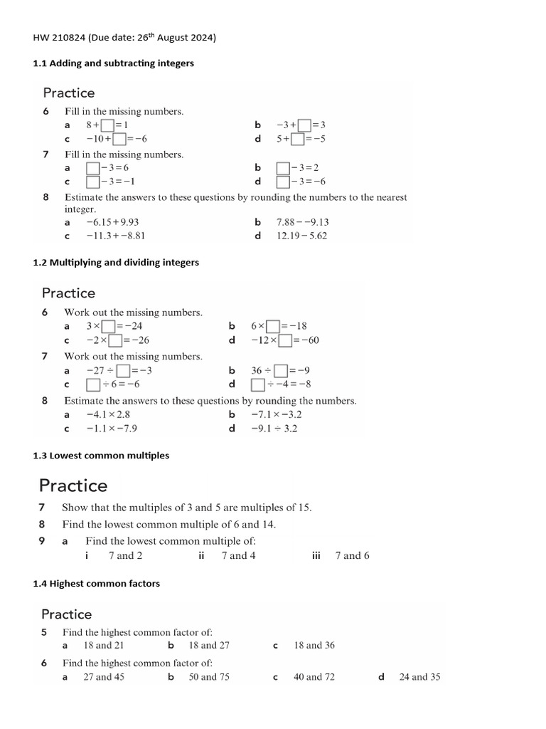 Exercise | PDF