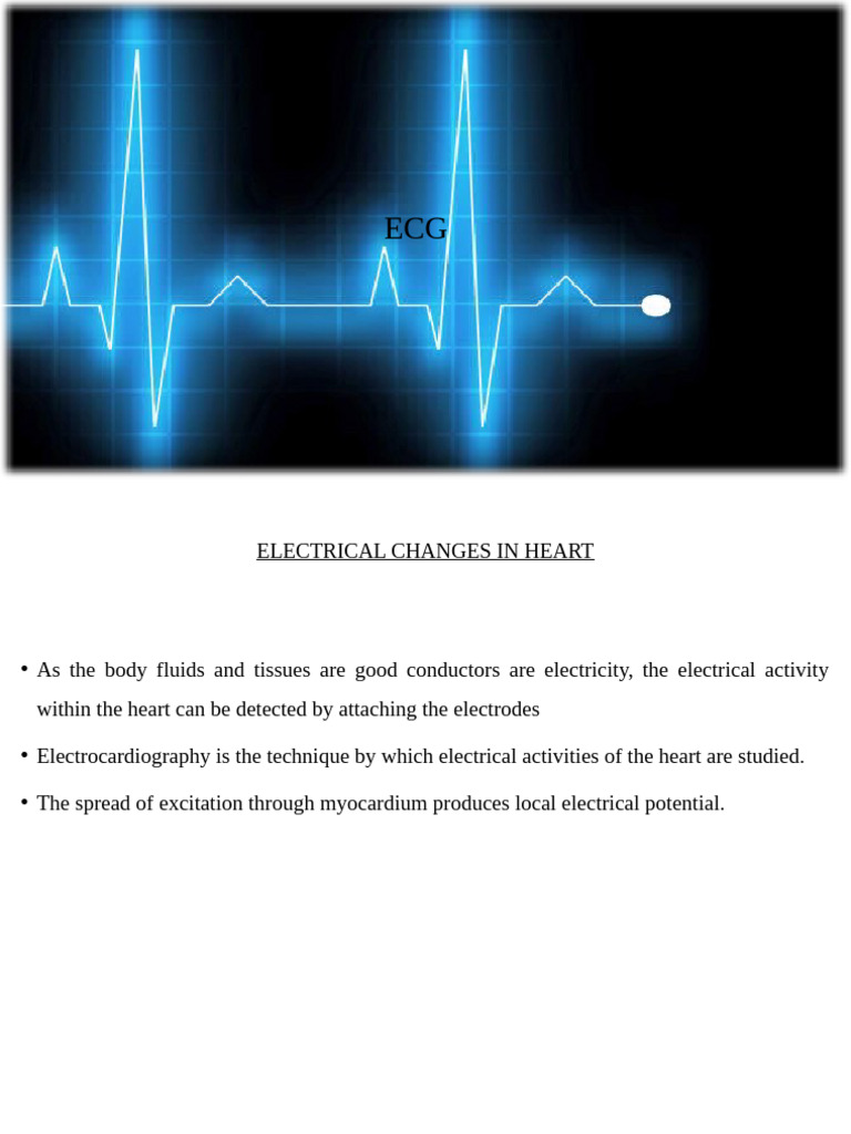 ECG and The Detailed Discussion About Heart | PDF | Electrocardiography ...