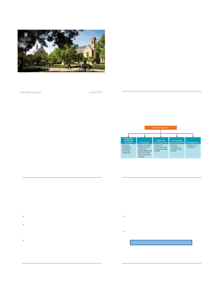 Chapter 2 The Recording Process | PDF | Debits And Credits | Economies