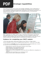 CIPD SWOT and PESTLE Analysis Guide | PDF | Competitive Advantage ...