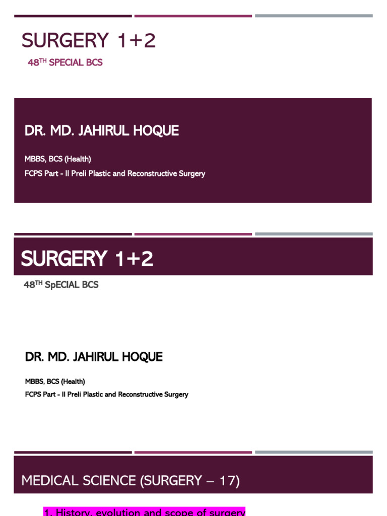 Surgery 1+2 | PDF | Shock (Circulatory) | Surgery