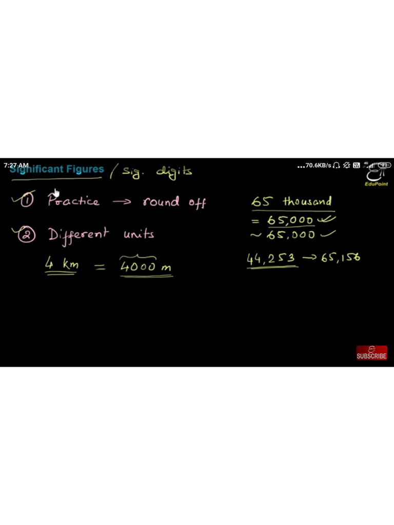 Significant Figures. | PDF