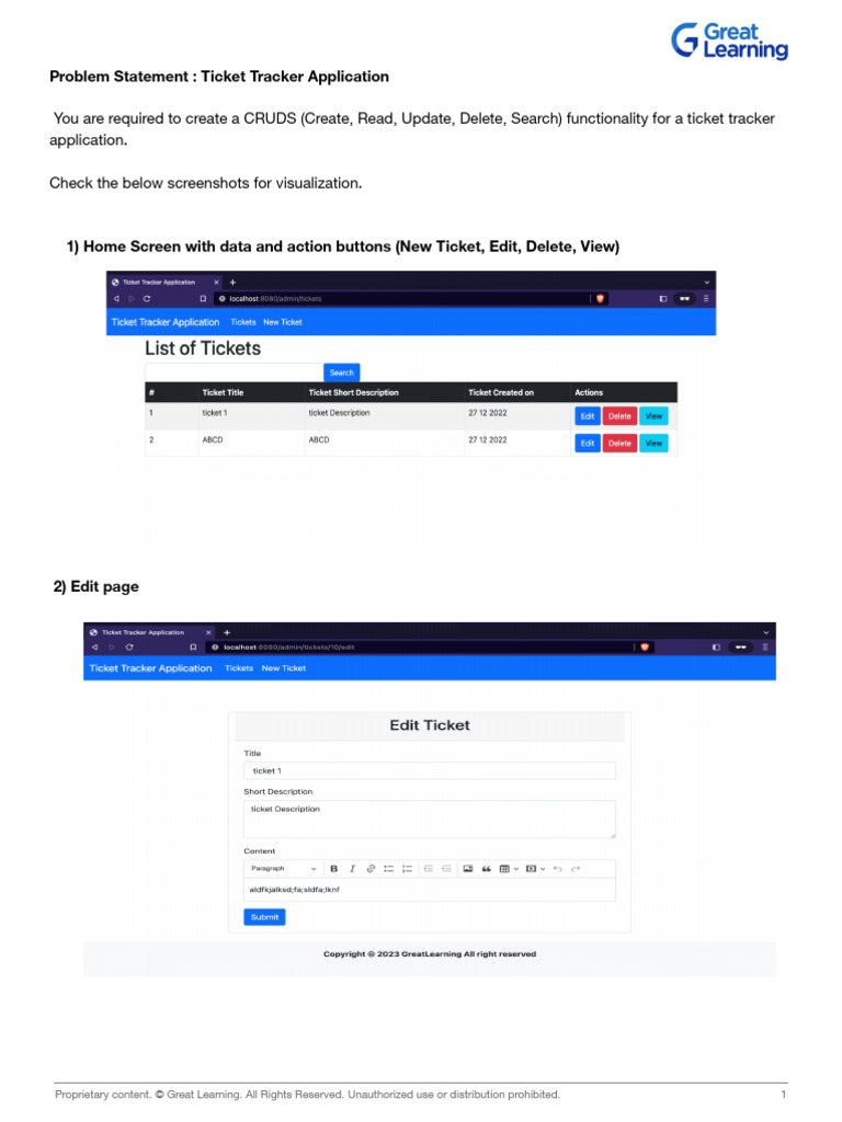 Problem Statement 2 2 | PDF