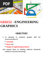 Introduction To Line Types and Dimensioning | PDF | Drawing