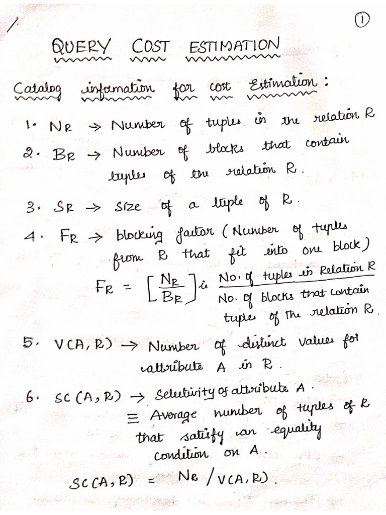 Cost Estimation 1 | PDF
