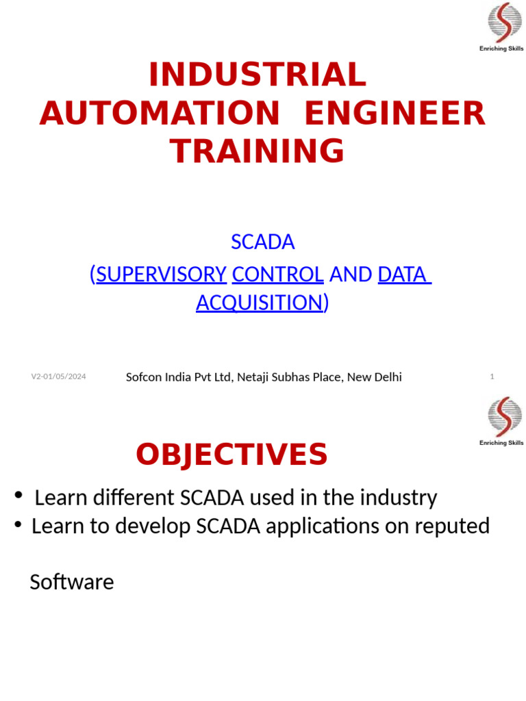 Introduction of Scada v-2.0 | PDF | Scada | Computing