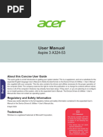 User Manual Acer One Z14-55N | PDF | Computing