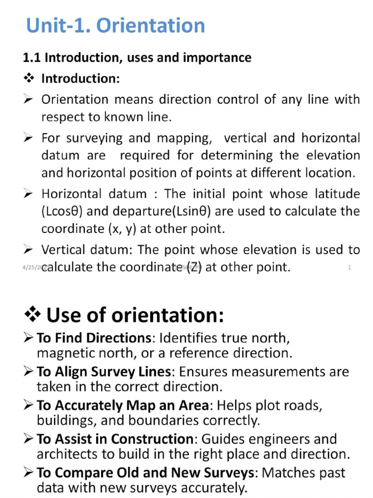 CH 1. Orientation | PDF
