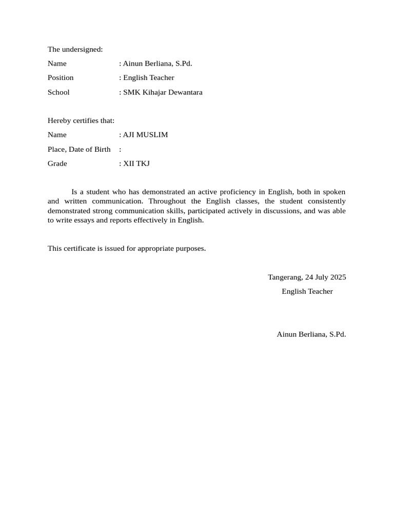 The Undersigned | PDF