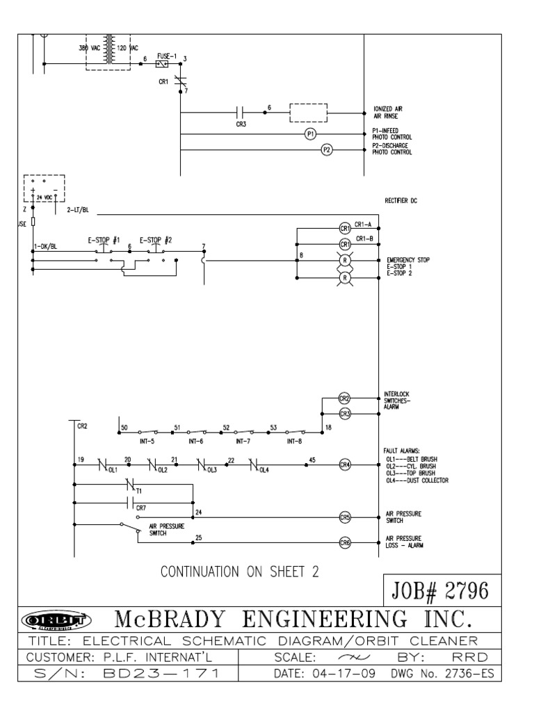 2860-Electrical Schematic 1 | PDF