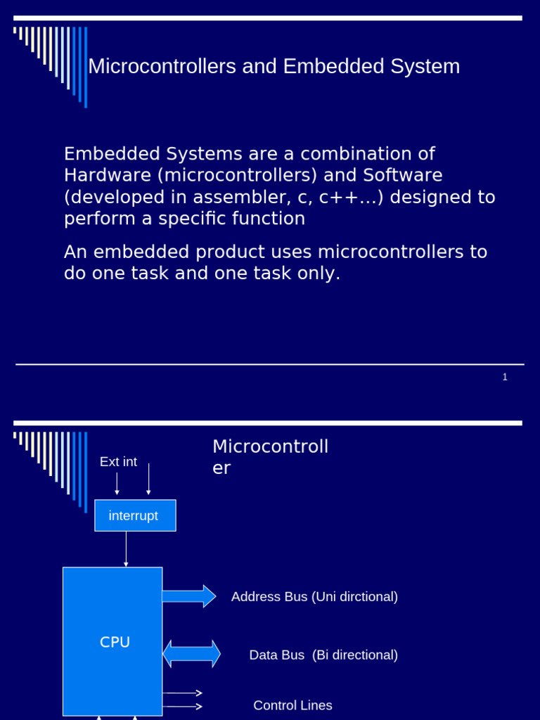 Embedded System Introduction | PDF | Microcontroller | Computer Engineering