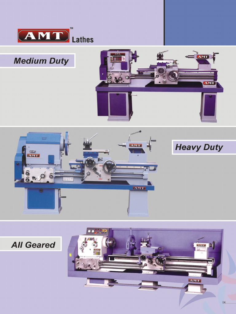 AMT Lathes | PDF