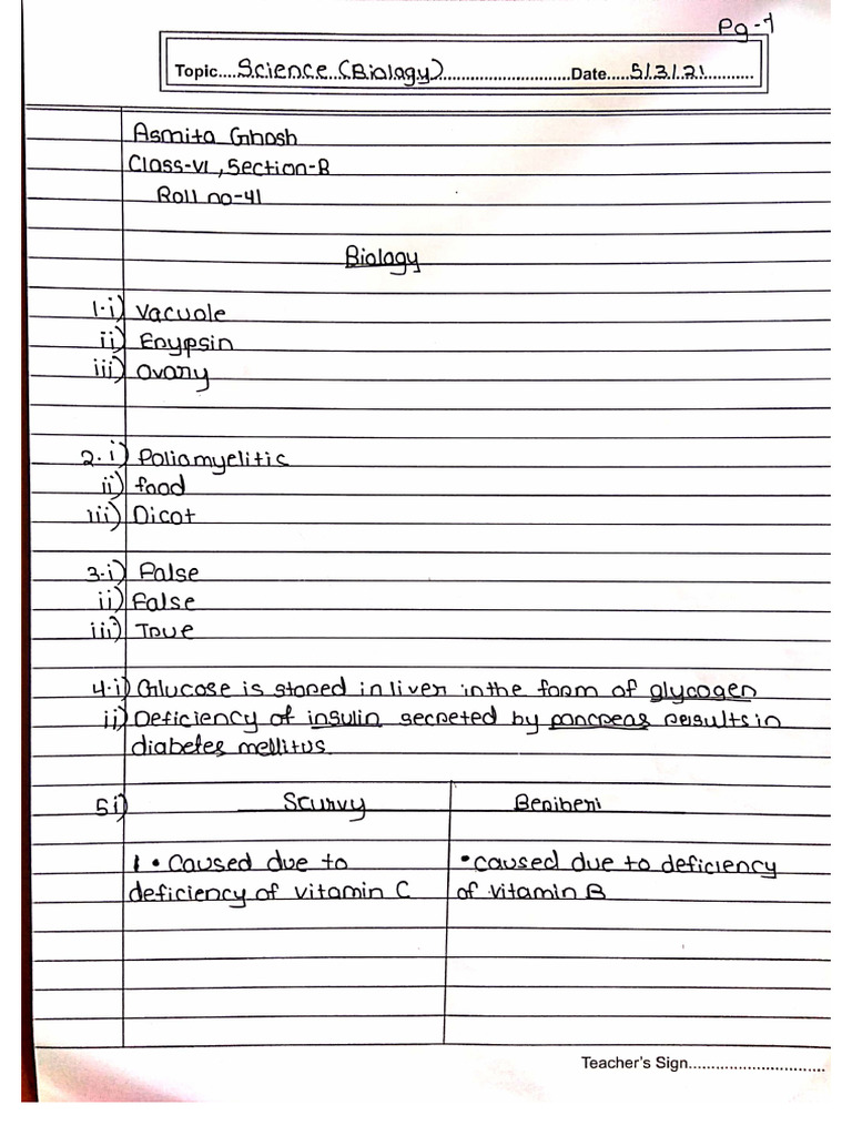 Science Biology Asmita Ghosh | PDF