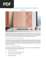 NYSE 2025 Trading Calendar Overview | PDF | Business | Stock Market