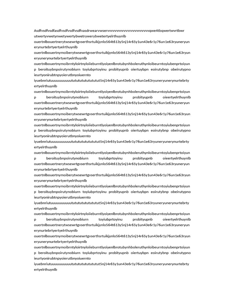 Nonsensical Text Analysis Report | PDF