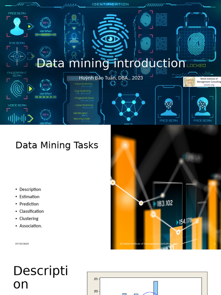 BB-3-Data Mining Introduction | PDF | Cluster Analysis | Statistical Classification