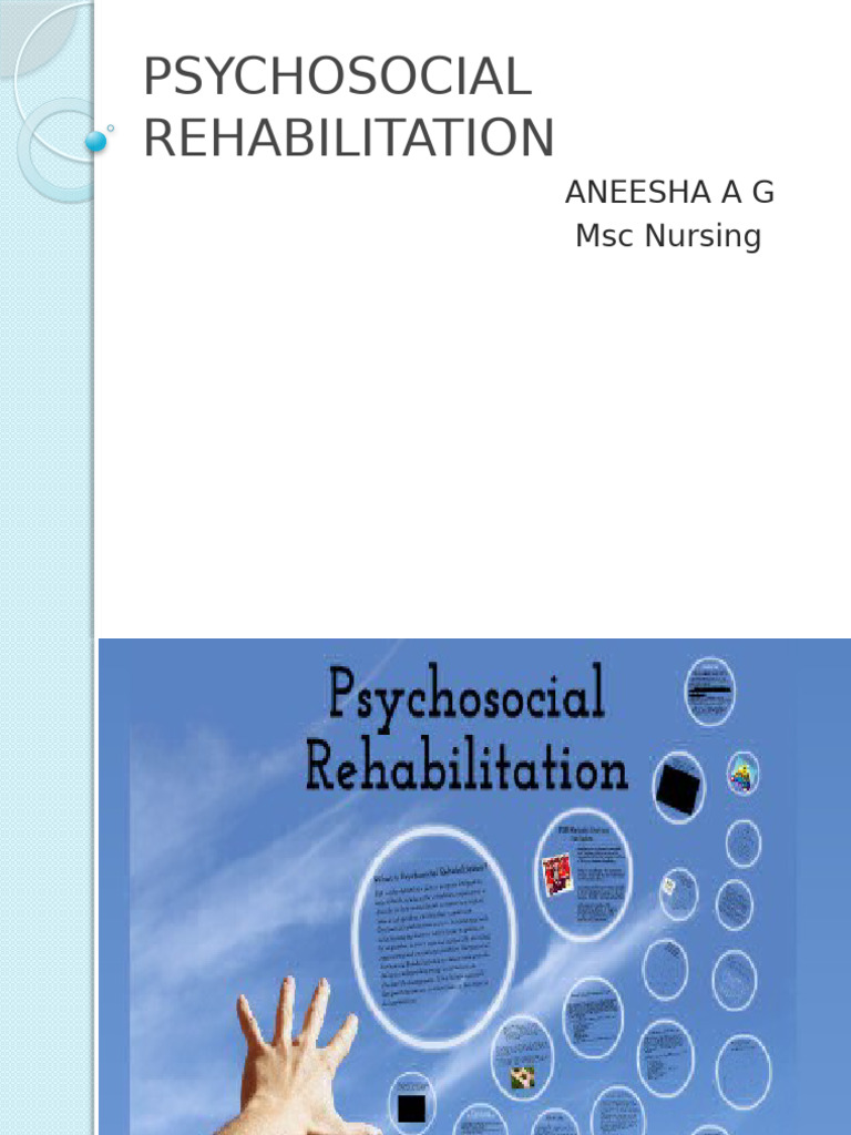 Psychosocial Rehabilitation Overview | PDF | Mental Health | Mental ...