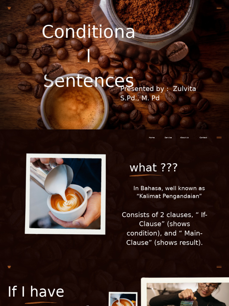 Conditional Sentences Presentation | PDF