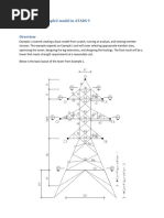 PLS-TOWER: Lattice Tower Design Software | PDF | Menu (Computing) | Screw