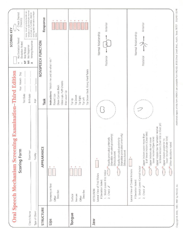 Oral Speech Mechanism | PDF