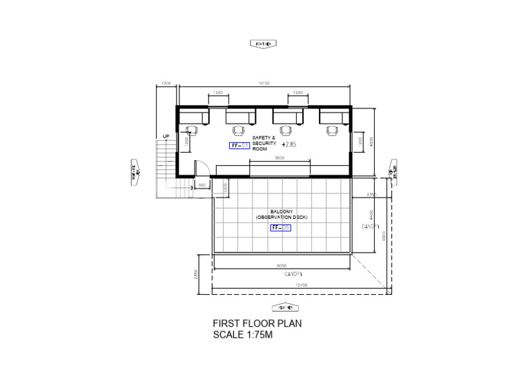 Trucker's Toilet - Clinic - Security Office - 2nd Floor Plan | PDF