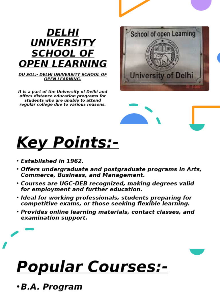 Delhi University Sol | PDF