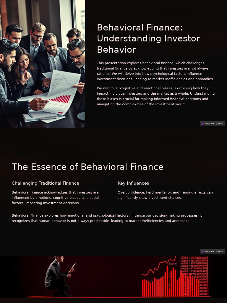 Behavioral Finance: Investor Biases Explained | PDF | Behavioral ...