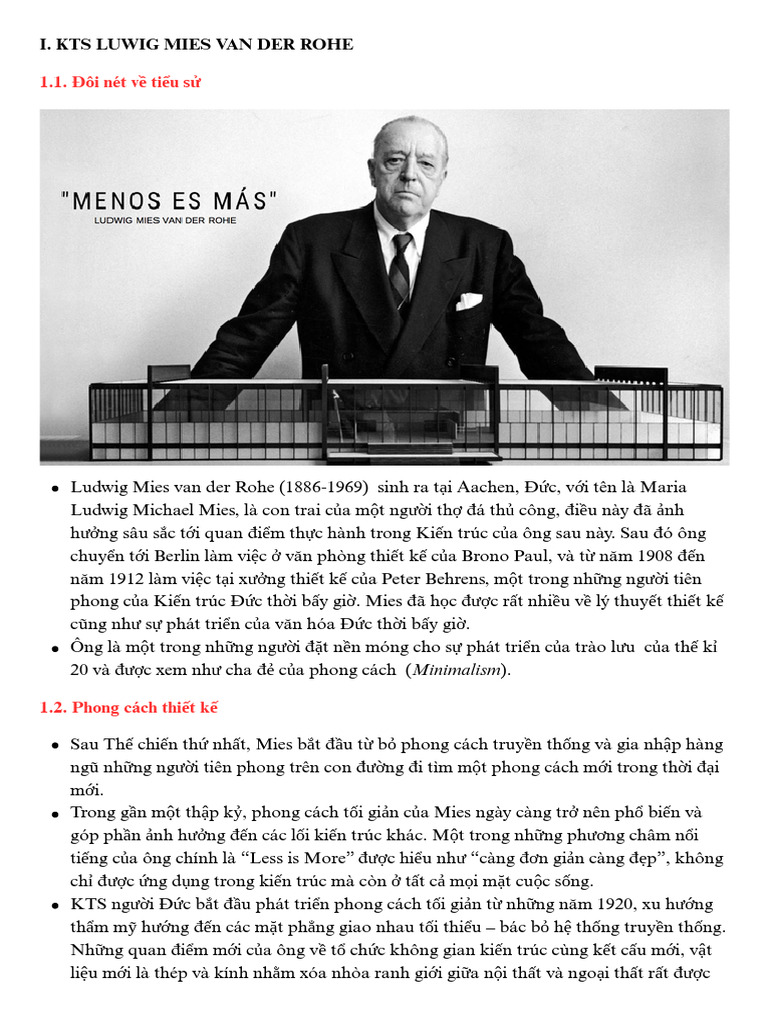 Farnsworth House - Ludwig Mies Van Der Rohe | PDF