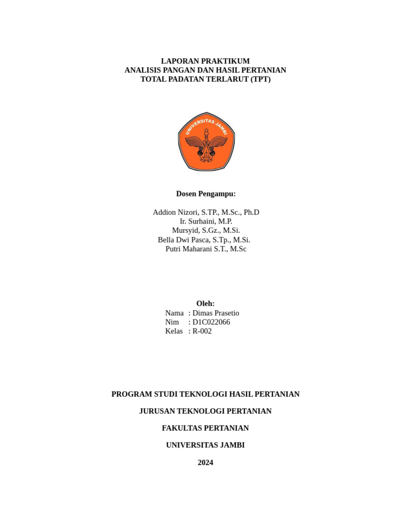 Analisis Total Padatan Terlarut Brix | PDF