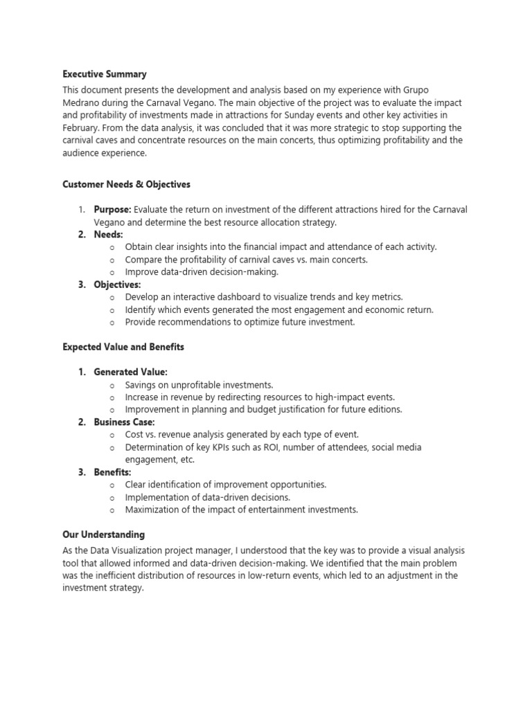 Jean Álvarez - Data Visualization | PDF | Return On Investment | Economies