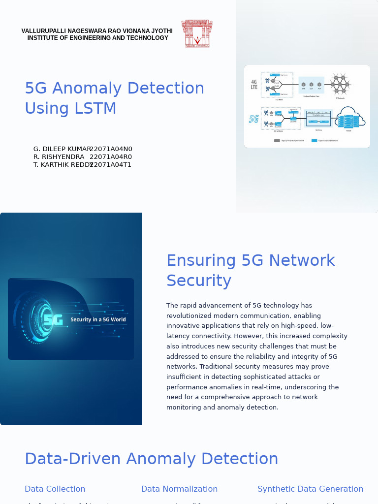 5G Anomaly Detection Using LSTM | PDF | Computer Network | Machine Learning