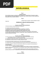 Uredba o Postupku Prijema U Radni Odnos U Javnom Sektoru U FBiH | PDF