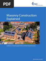 36a Brick Masonry Details Caps and Copings Corbels and Racking | PDF ...