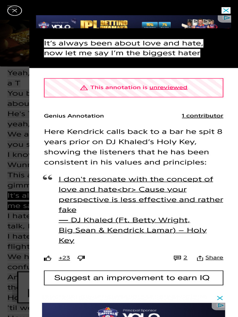 Kendrick Lamar - Euphoria Lyrics Genius Lyrics | PDF