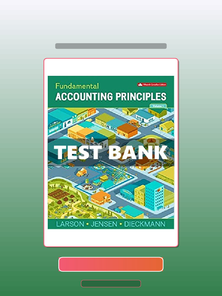 Fundamental Accounting Principles Volume 1 15 Ed Larson Ebook and ...
