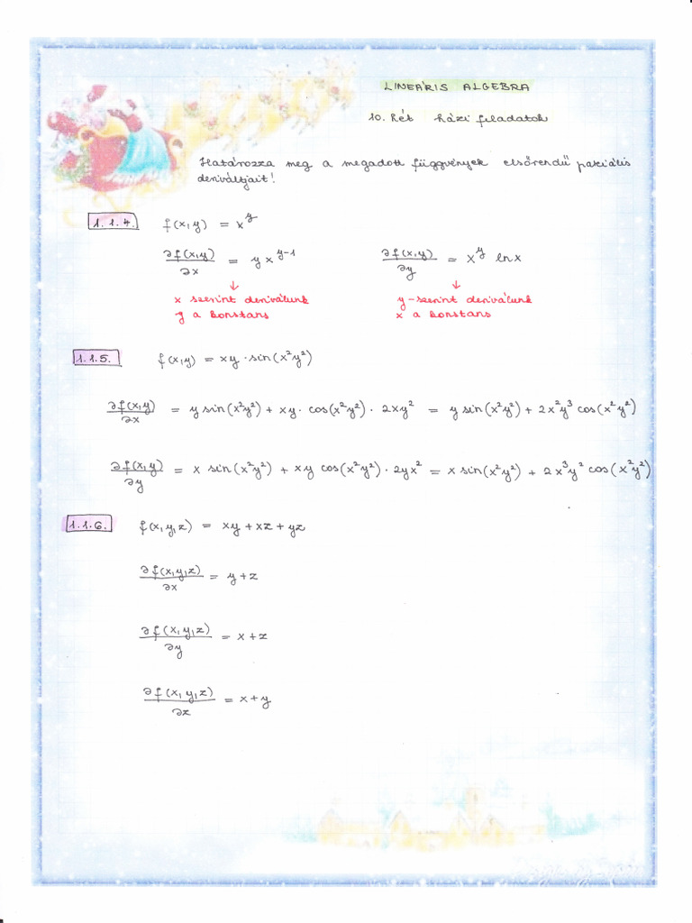 10.Hf Linalg | PDF