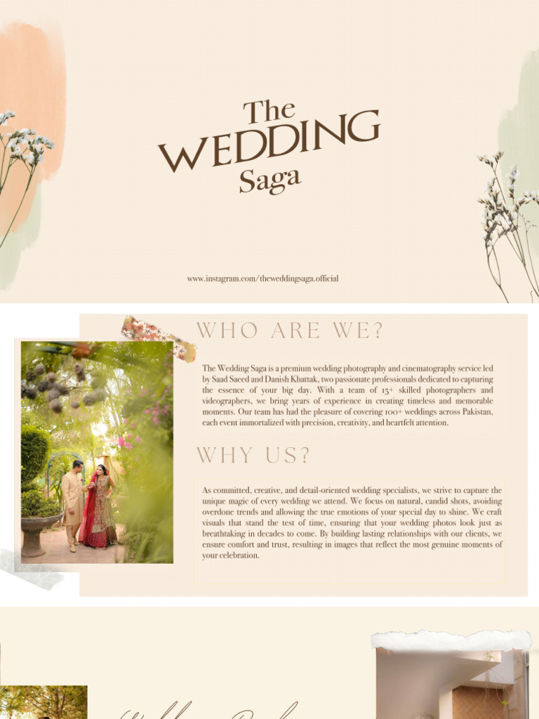 Photography Wedding Packages | PDF